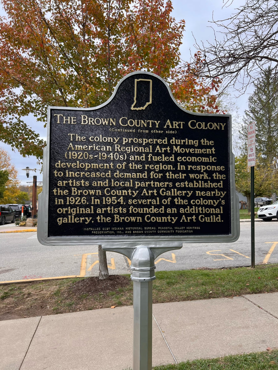 Get to Know the Nashville Indiana Artist Colony – Brown County Souvenir